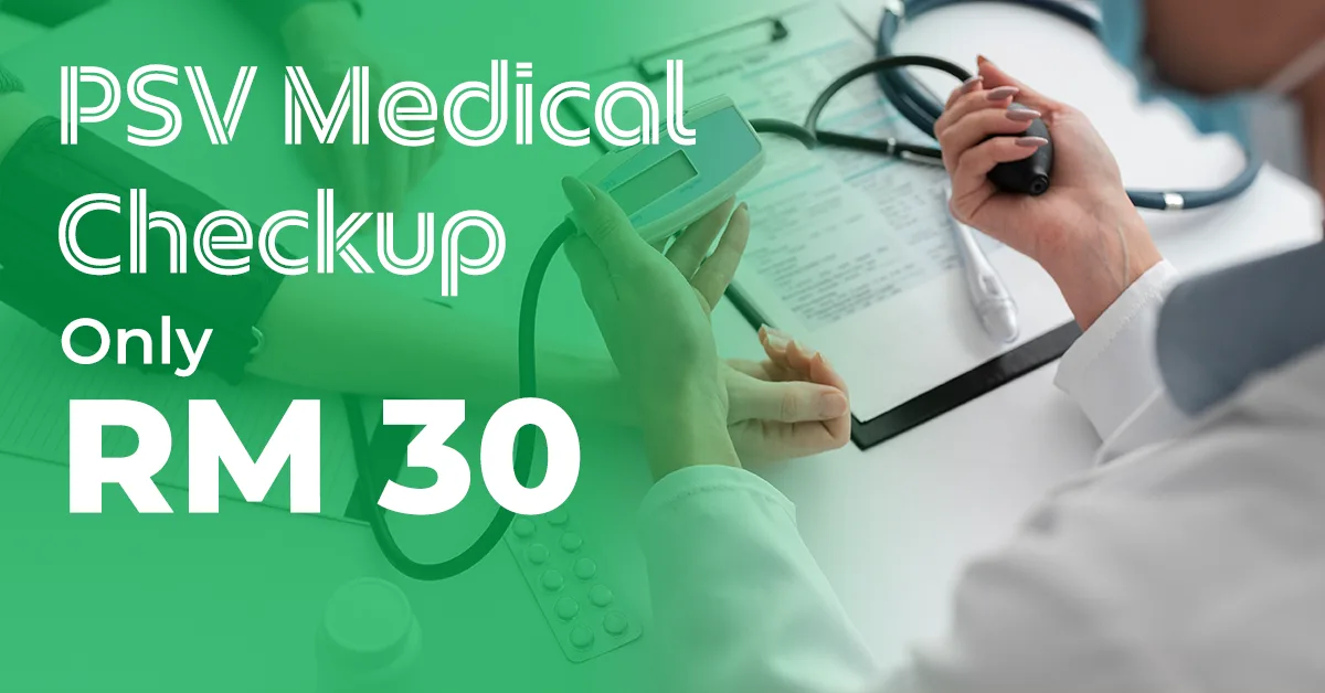 PSV Medical Check Up - Grab Register